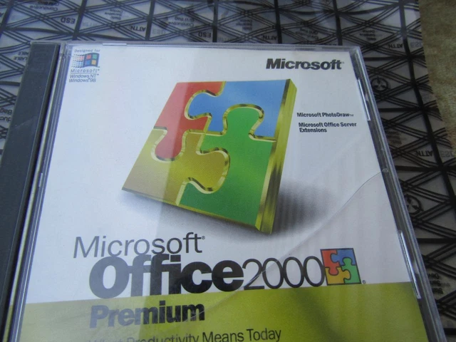 CD DE MICROSOFT Office 1997 edición estándar no para venta al por menor ...