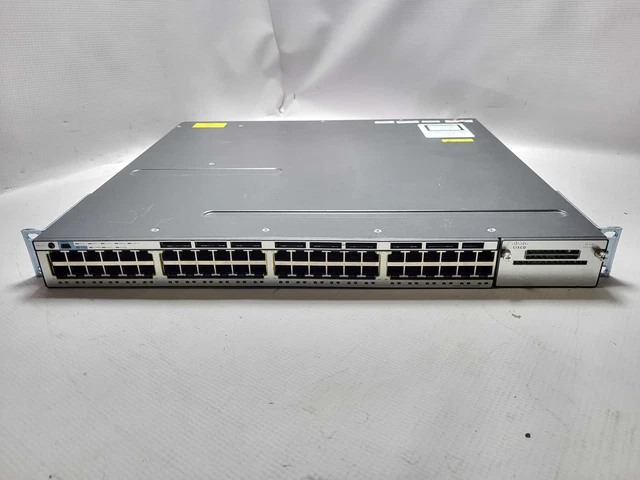 Cisco Catalyst Ws C3750x 48t S 48 Port Gigabit Managed Ethernet Switch 199 00 Picclick Ca