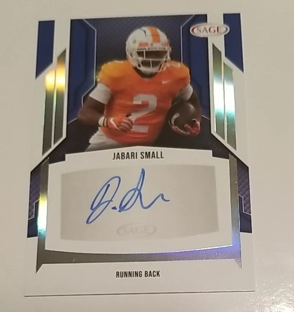 CARTE AUTOGRAPHE FOOTBALL Jabari Small 2024 Sage High Series Titans EUR ...