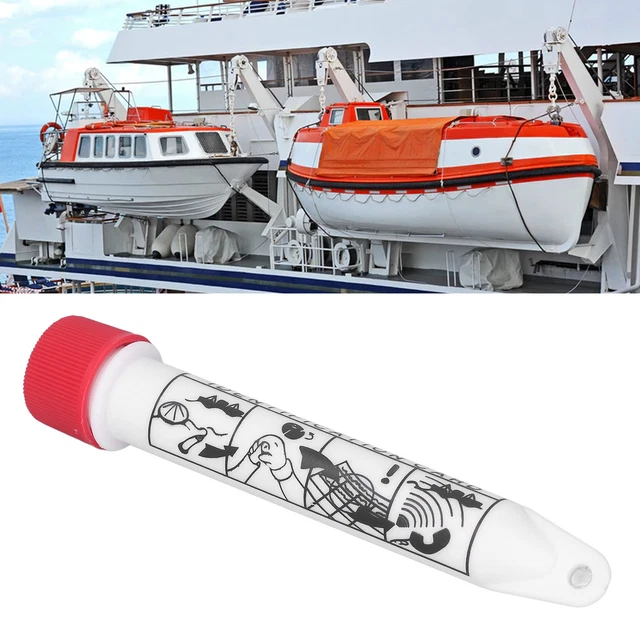 INFLATABLE LIFERAFTS IDENTIFICATION Card Set Sealed Seawater Corrosion ...