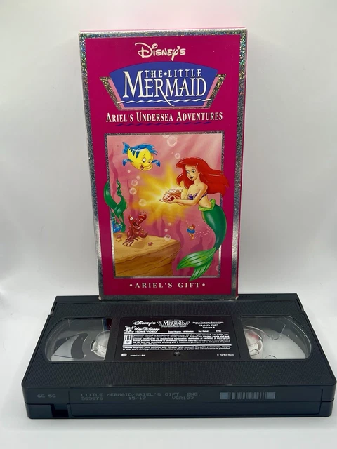 DISNEYS THE LITTLE Mermaid VHS Ariels Undersea Adventures - Ariels Gift ...
