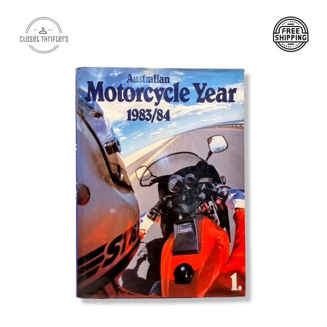 VINTAGE INAURGRAL AUSTRALIAN Motorcycle Year 1983/1984 First Edition ...