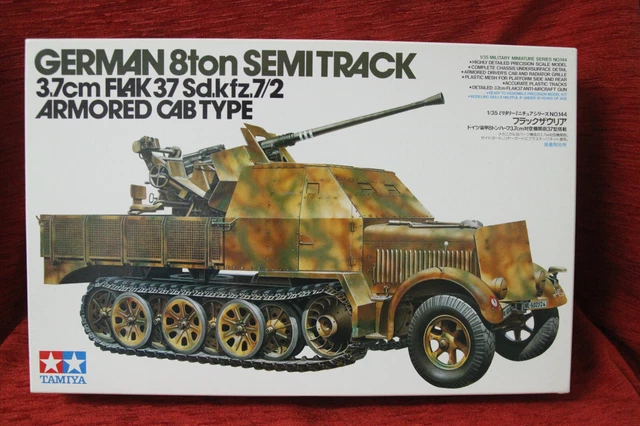 1:35 TAMIYA SD.KFZ. 7 mit 3,7cm Flak OVP EUR 24,50 - PicClick DE