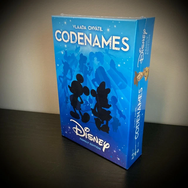 NEW CODENAMES DISNEY FAMILY EDITION BOARD GAME ages 8+ strategy english ...