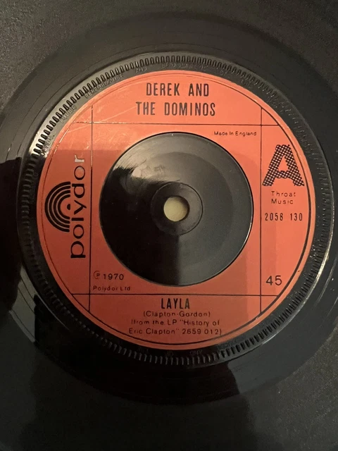 DEREK AND THE Dominos - Layla / Bell Bottom Blues - Enregistrement ...