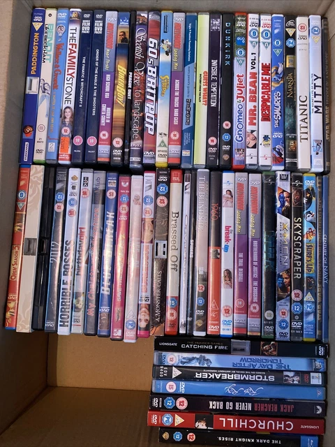 100 FILM DVD Job Lot Bundle Wholesale Horror, Thriller, Comedy, Romcom ...