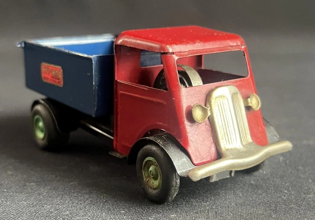 TRIANG MINIC VINTAGE Tipper Lorry Truck Wagon Clockwork Tinplate ...