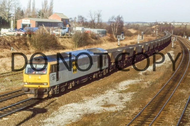 UK DIESEL TRAIN Railway Photograph Of Class 60 60004 Loco. Rm60-17 £1. ...