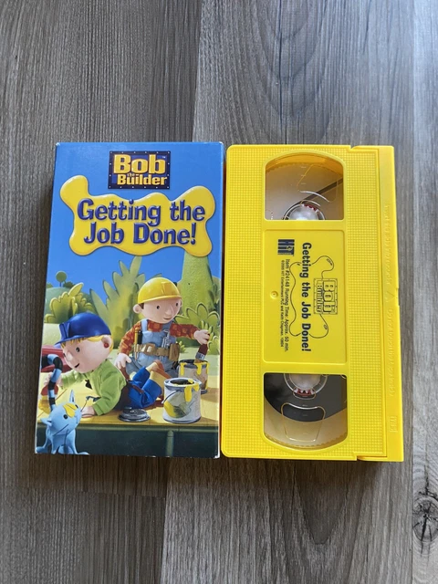 BOB THE BUILDER Getting The Job Done VHS 2005 Video Tape 5 Episodes ...
