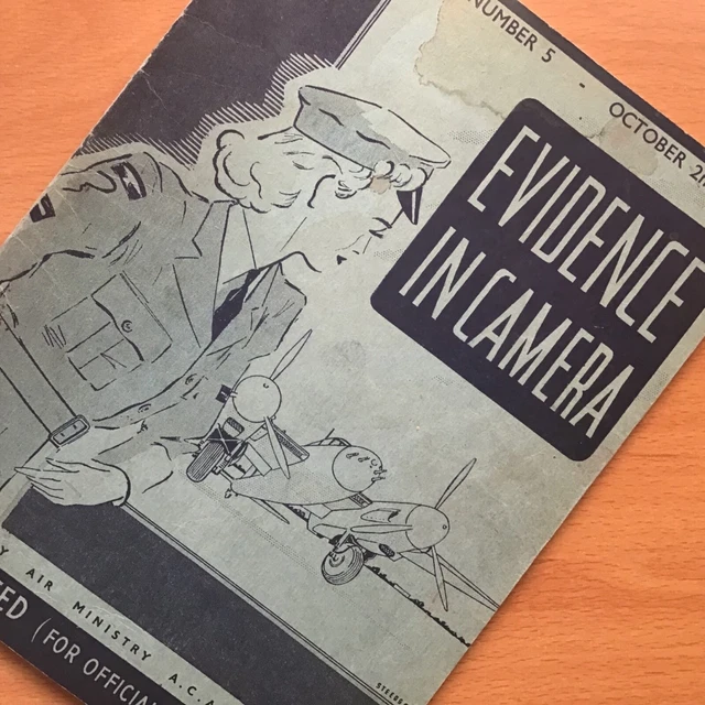 ORIGINAL WWII BRITISH Raf Aerial Photography Pamphlet: Evidence In ...