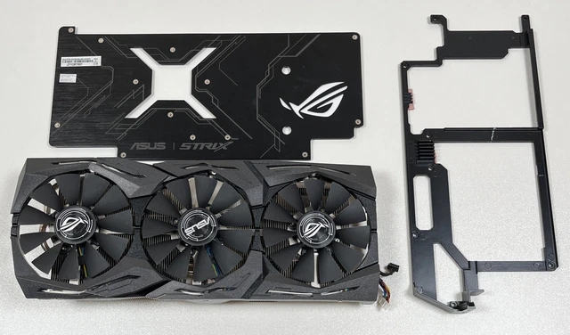 ASUS ROG STRIX Gaming AMD Radeon RX Vega 64 OC Graphics Card Three Fans ...