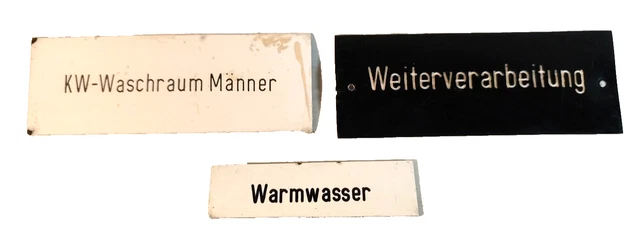 JEU DDR PLASTIQUE Panneau de Porte Usine Buanderie Weiterverarbeitung ...