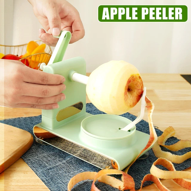 APPLE PEELER HANDHOLD Pear Peeler with Stainless Steel Blades Heavy ...