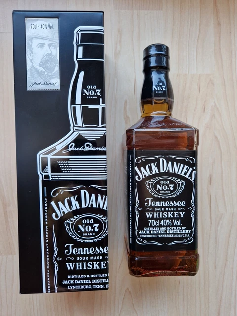 JACK DANIELS TENNESSEE Whiskey Old No 7 Special Edition mit schwarzer ...