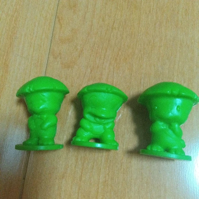 BANDAI PERSIAN MAGIC Game GeraGera Purupi Mesome Capsule Eraser Toy ...