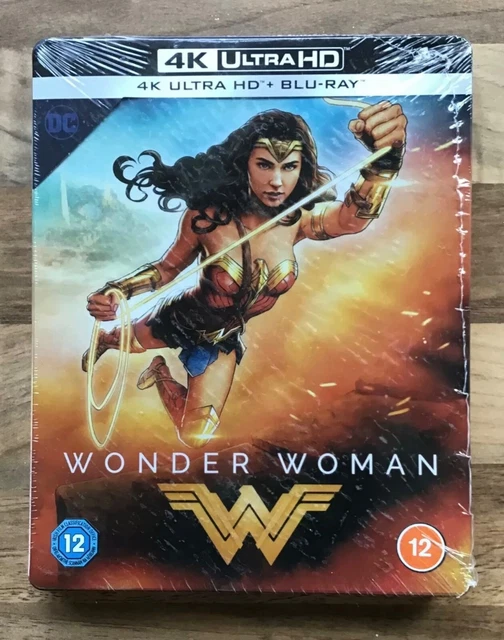 WONDER WOMAN - 4K Ultra Hd & Blu-Ray Limited Edition Steelbook - New & Sealed £34.99 - PicClick UK