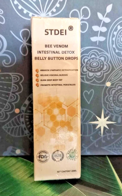 STDEI BEE VENOM Intestinal Detox Belly Button Drops Natural Product ...