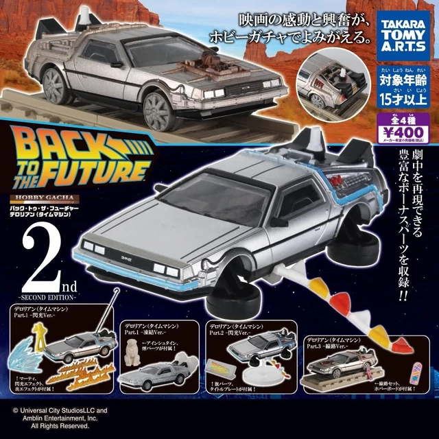 BACK TO THE Future DeLorean Time Machine Second Edition Types Capsule ...