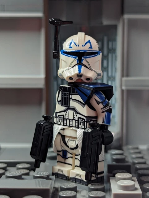 LEGO STAR WARS Custom Printed Minifig 501st Legion Battle-worn Clone ...