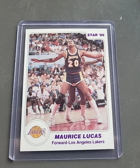 MAURICE LUCAS NBA Card Star 1986 # 30 Los Angeles Lakers EUR 1,50 ...