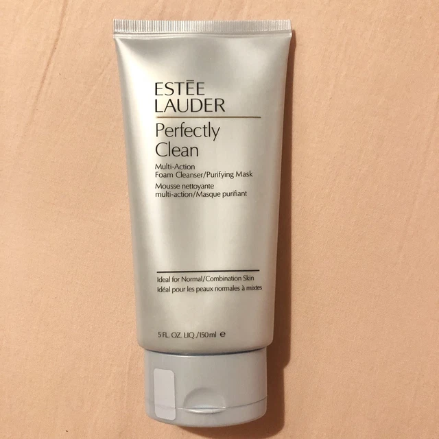 ESTEE LAUDER PERFECTLY Clean Multi-action Foam Cleanser/purifying Mask ...