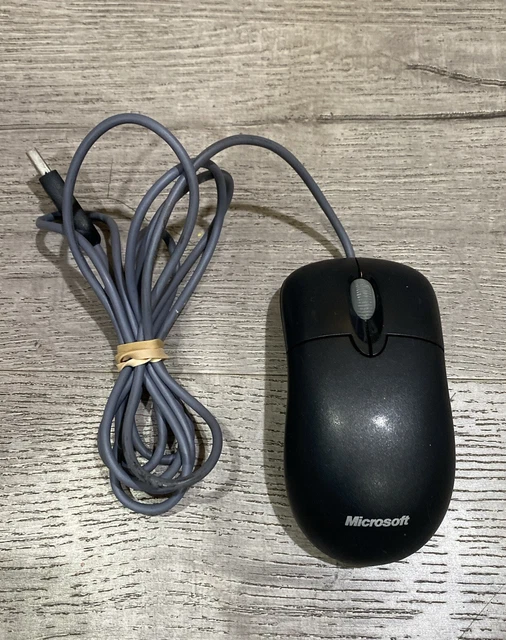 MICROSOFT BASIC OPTICAL Mouse 1.0A USB Wired Scroll Mouse - Black $10. ...