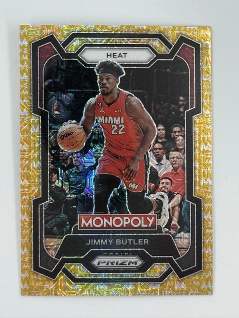 JIMMY BUTLER 2023-2024 Prizm Monopoly Gold Millionaire Shimmer/500 EUR ...
