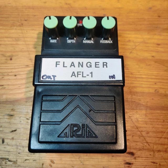 VINTAGE 80S ARIA AFL-1 AFL1 Stereo Flanger Guitar FX Effects Pedal ...