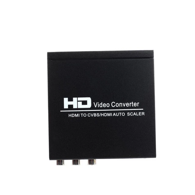 CONVERTISSEUR HDMI AV vers HDMI pour PC TV VHS DVD VCR Ray DVD Players EUR 30,49 - PicClick FR