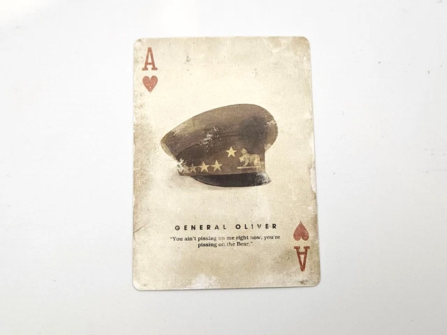 FALLOUT NEW VEGAS Caravan Card - Ace of Hearts - General Oliver $6.95 ...