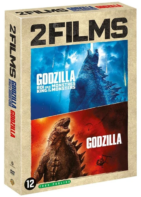 GODZILLA 1 + Godzilla 2 (DVD) Michael Dougherty Gareth Edwards (US ...
