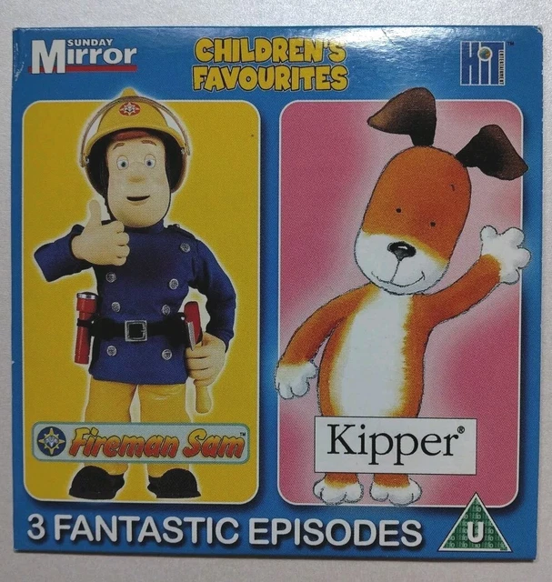 FIREMAN SAM & Kipper Dvd Promo Sunday Mirror 3 Episodes Children's ...