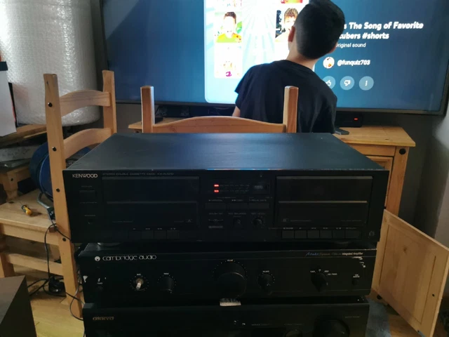 KENWOOD STEREO DOPPIA Cassetta Deck Modello KX-W4010 EUR 58,99 - PicClick IT