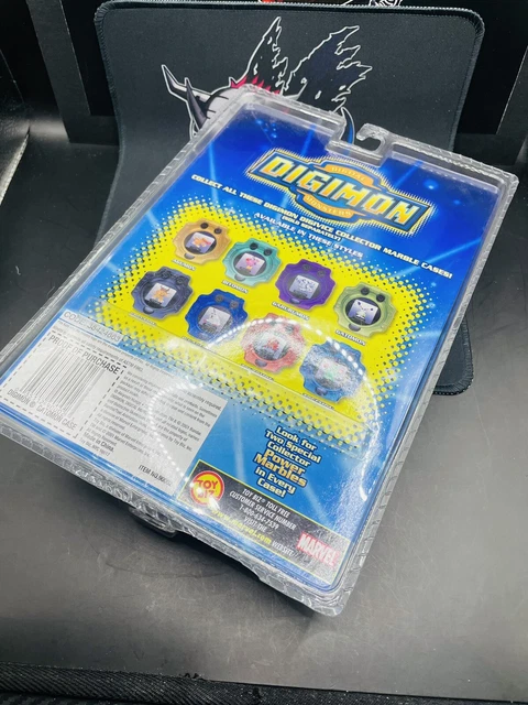 SEALED NEW DIGIMON Marble Digivice D2 Shape Marbles 2000 Blister ...