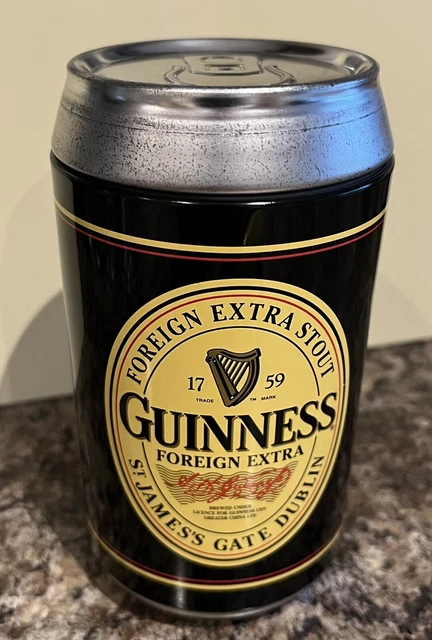 RARE GUINNESS CAN / Tin Container With Lid - Stout Pub Bar £13.19 ...