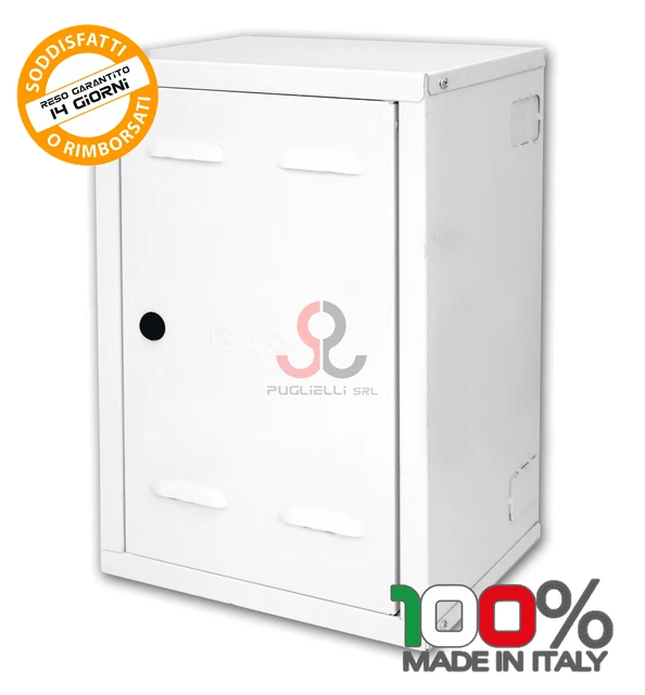 CASSETTA CONTATORE GAS preverniciato bianco spessore lamiera zincata ...