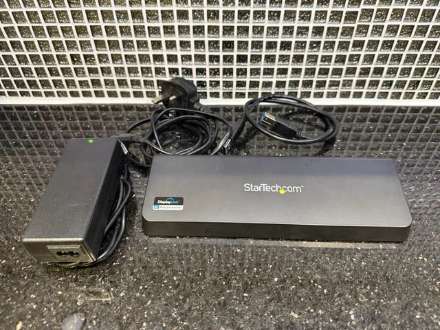 STARTECH DUAL MONITOR Docking Station with HDMI & 4K DP (USB3DOCKHDPC ...