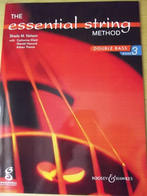 SHEILA M. NELSON The Essential String Method 3 Double Bass Kontrabass Schule EUR 7,99 - PicClick DE
