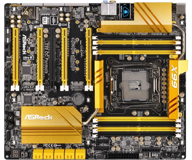 ASROCK X99 OC Formula Motherboard Intel X99 LGA 2011-3 DDR4 M.2 E-ATX ...
