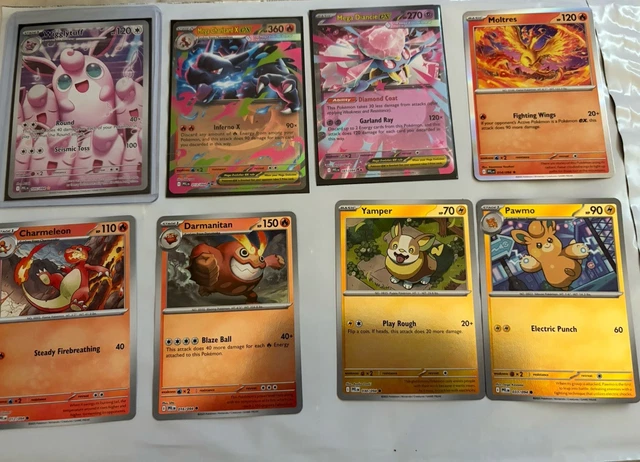 POKÉMON TCG PHANTASMAL Flames Wigglytuff Full Art, Ex And Holo/Reverse ...