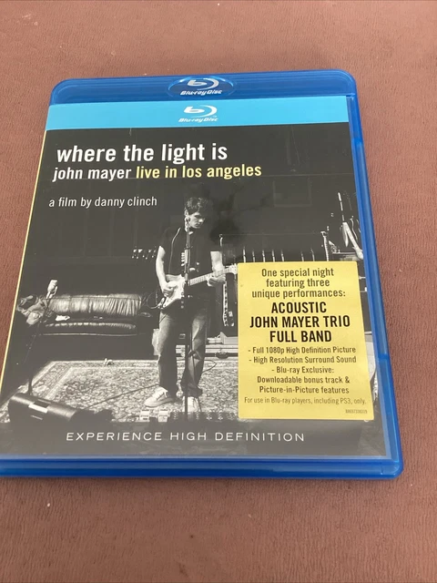 JOHN MAYER - Where The Light Is - Live In Los Angeles Blu-ray Disc ...