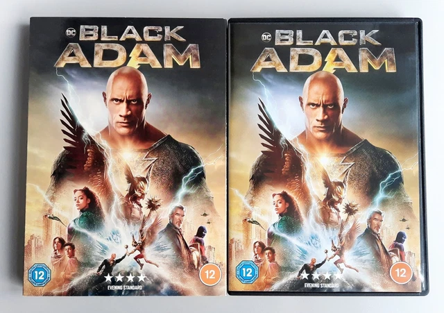 BLACK ADAM DVD: Dwayne Johnson, Aldis Hodge, Pierce Brosnan: Card ...