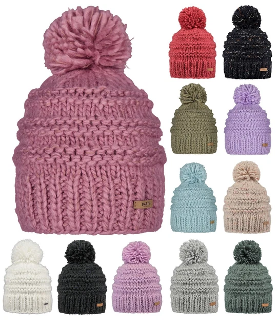 BARTS DAMEN MÜTZE Strickmütze Bommelmütze Wintermütze Beanie Damenmütze Jasmin18 EUR 29,99 ...