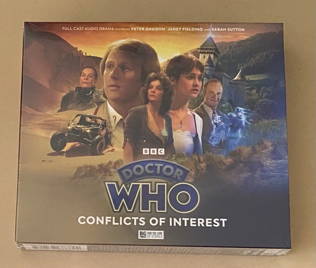DOCTOR WHO : The Fifth Doctor Adventures - Conflits d'intérêts. CD ...