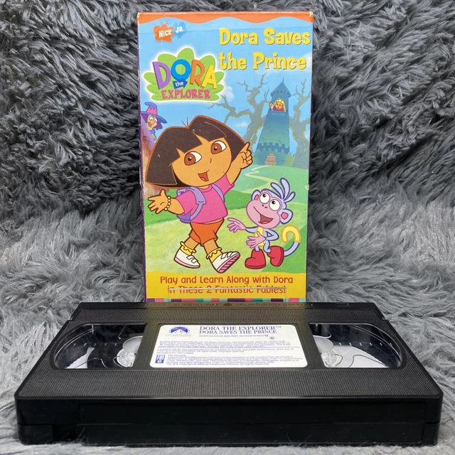 DORA THE EXPLORER, DORA Saves the Prince VHS Tape 2002 Nickelodeon Nick ...