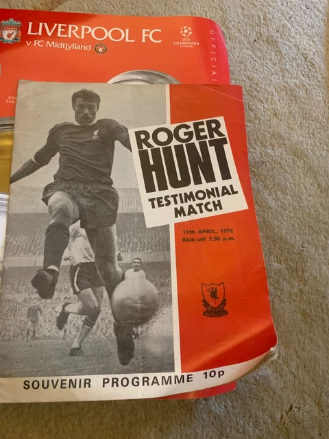 LIVERPOOL FOOTBALL PROGRAMMES £312.70 - PicClick UK