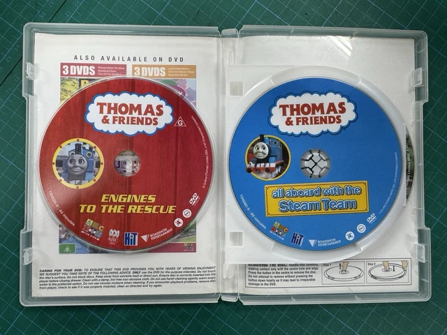 Thomas Friends 3 Dvds Dvd Twin Trouble Engines To The Rescue