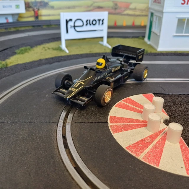 SCALEXTRIC. LOTUS RENAULT 98T Turbo. No11 Delonghi. C373. Vintage Slot ...