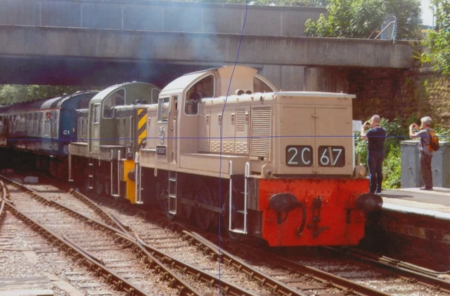 DIESEL TRAIN PHOTO A Pair Of Class 14 Photograph Railway Picture ...
