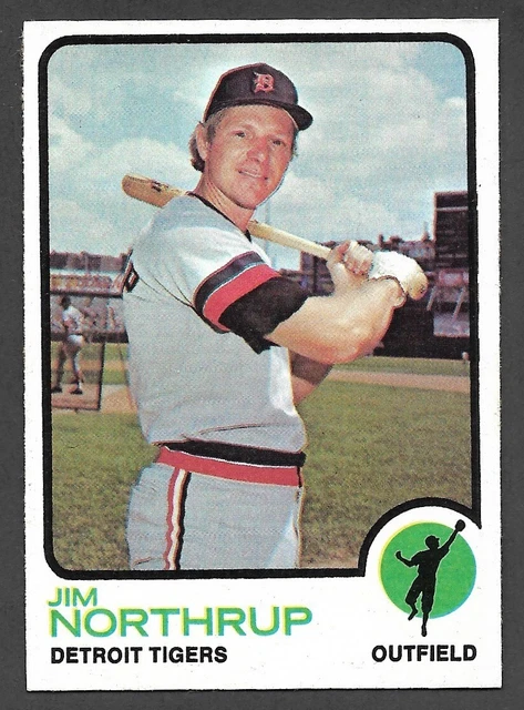 1973 TOPPS #168 Jim Northrup DETROIT TIGERS EX-COMME NEUF + B EUR 2,26 ...